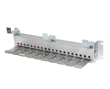 SIR 10-Position Surface-Mounted IPT/IPT2-DIN Rack